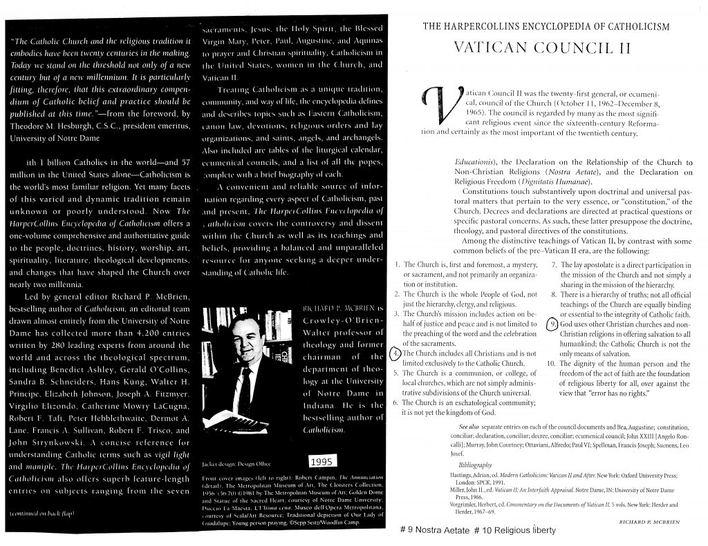 What the Vatican Council II teaches « Catholic Endtime Truths